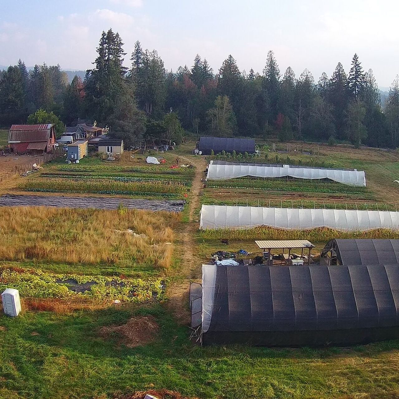 Diversified production farm situated in foothills of Cascade Mountains ...